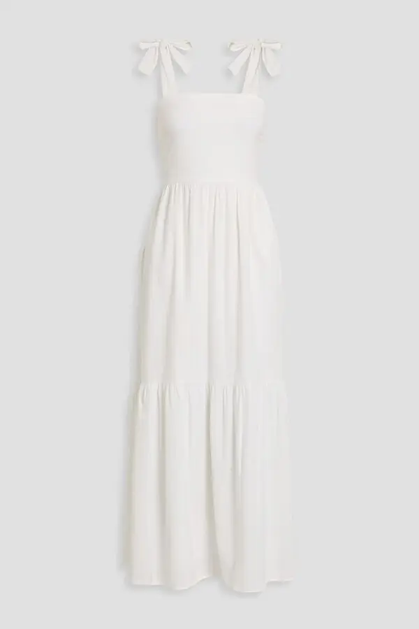 Melissa Odabash Posie Cutout Maxi Dress - White