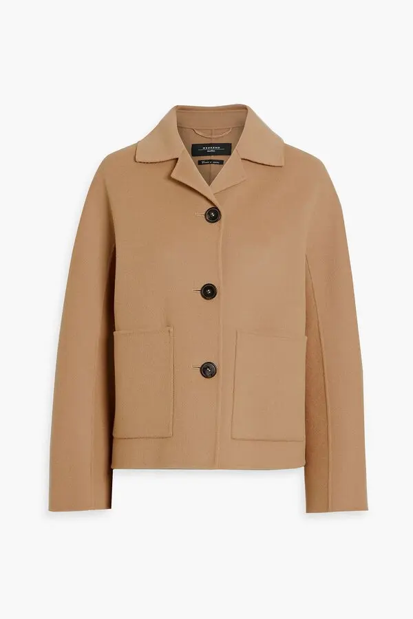 Max Mara Wool-blend Felt Jacket