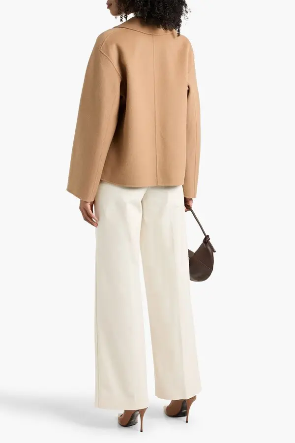 Max Mara Wool-blend Felt Jacket