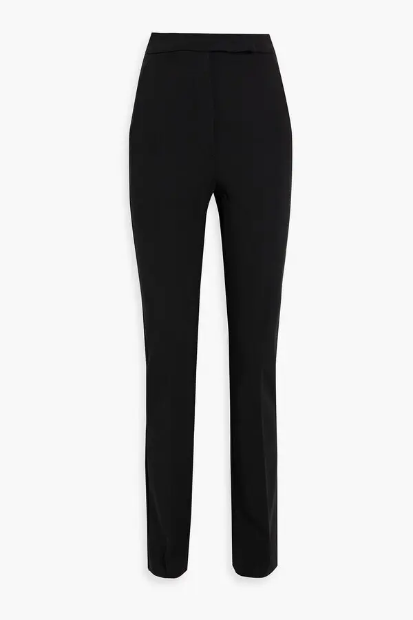 Max Mara Panteon Jersey Straightleg Pants - Black