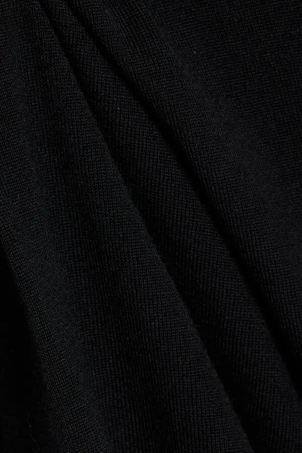 Max Mara Amici Wool Sweater - Black