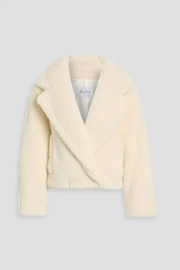 Max Mara Oggeri Alpaca, Wool And Silk-blend Jacket