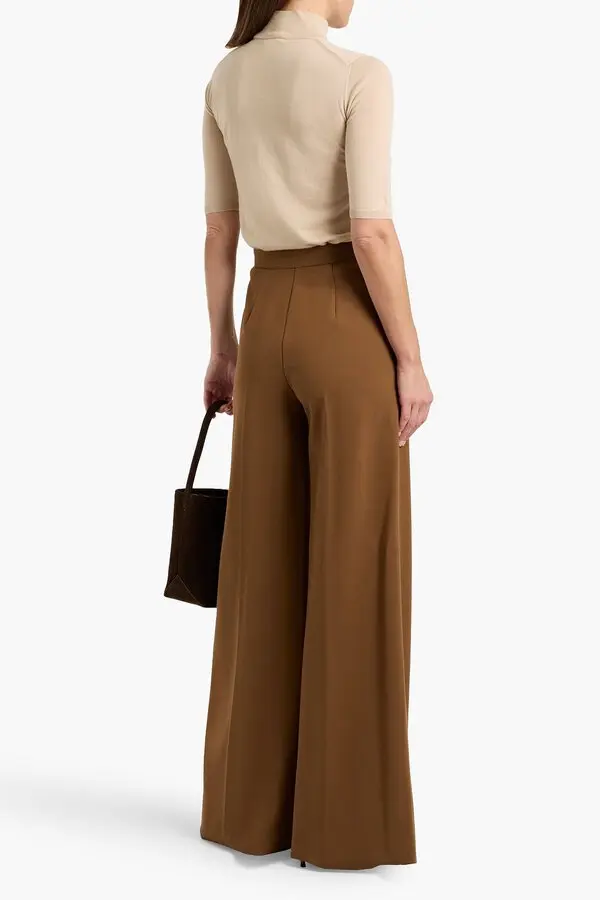 Max Mara Cecina Wool Turtleneck Sweater - Beige