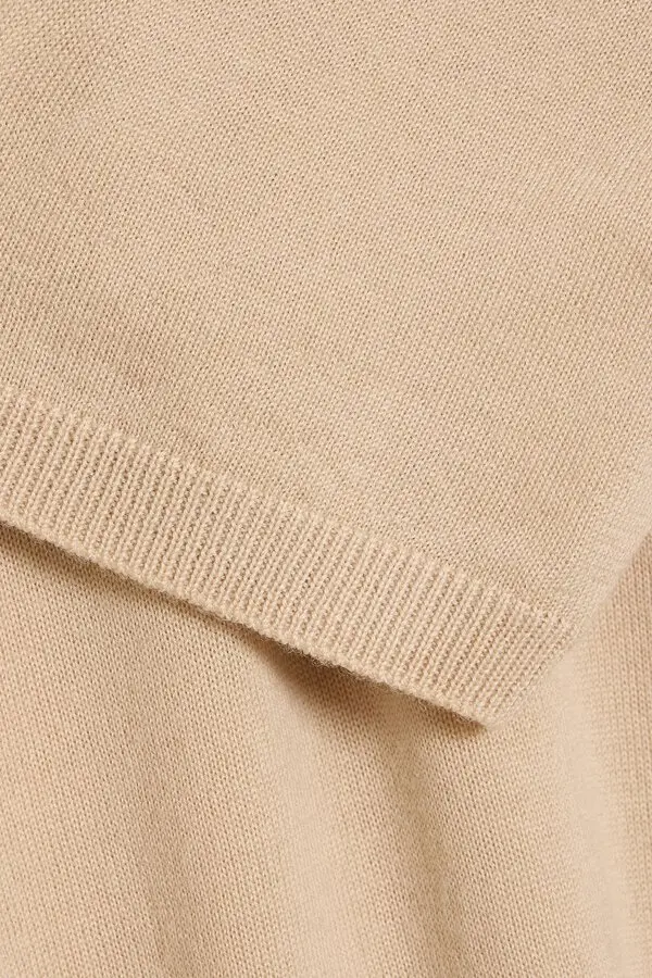 Max Mara Cecina Wool Turtleneck Sweater - Beige