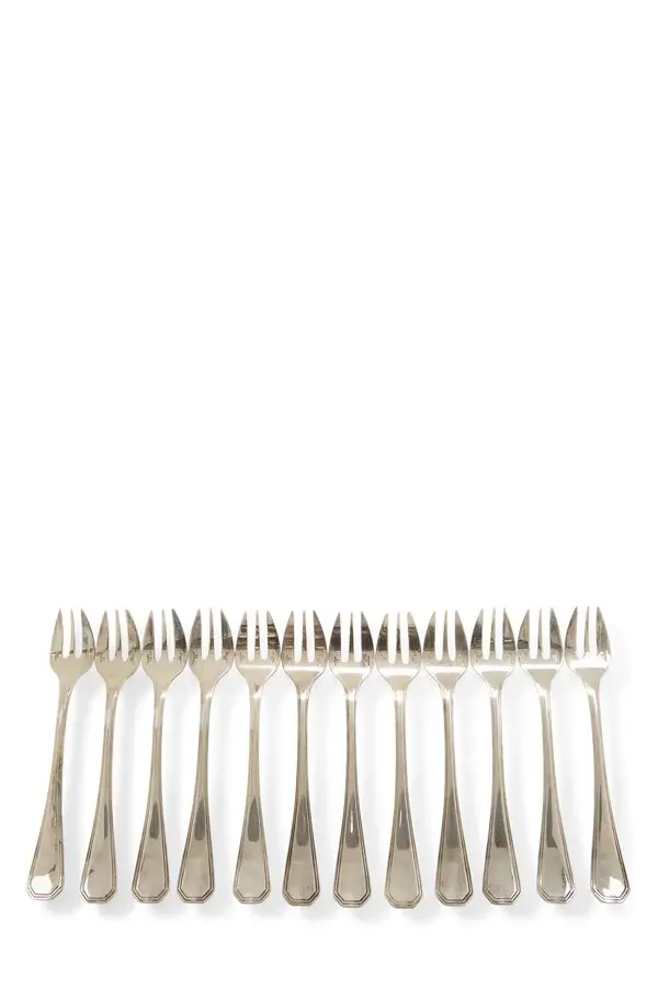VINTAGE TABLEWARE Set Of 12 Oyster Forks