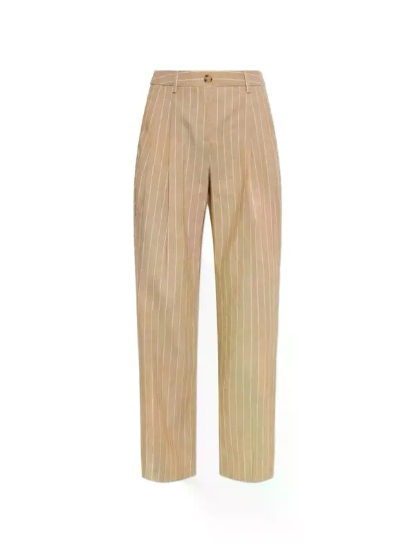 Paul Smith Pinstripe-print Trousers - Neutrals