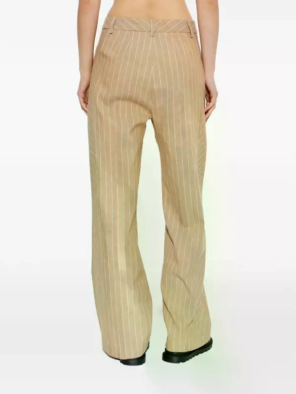 Paul Smith Pinstripe-print Trousers - Neutrals