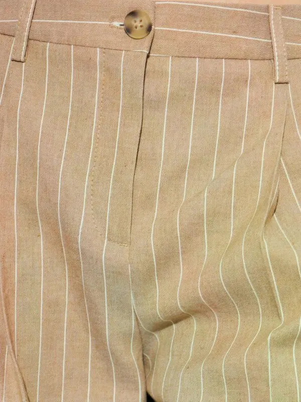 Paul Smith Pinstripe-print Trousers - Neutrals