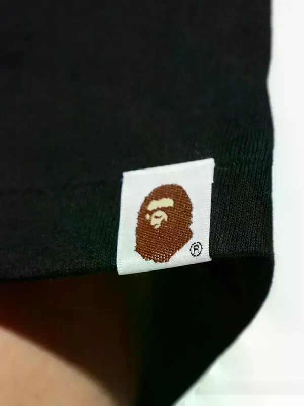 A BATHING APE Logo-print T-shirt - Black