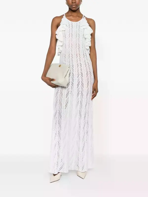 ANTONINO VALENTI Guinea Ruffled Maxi Dress