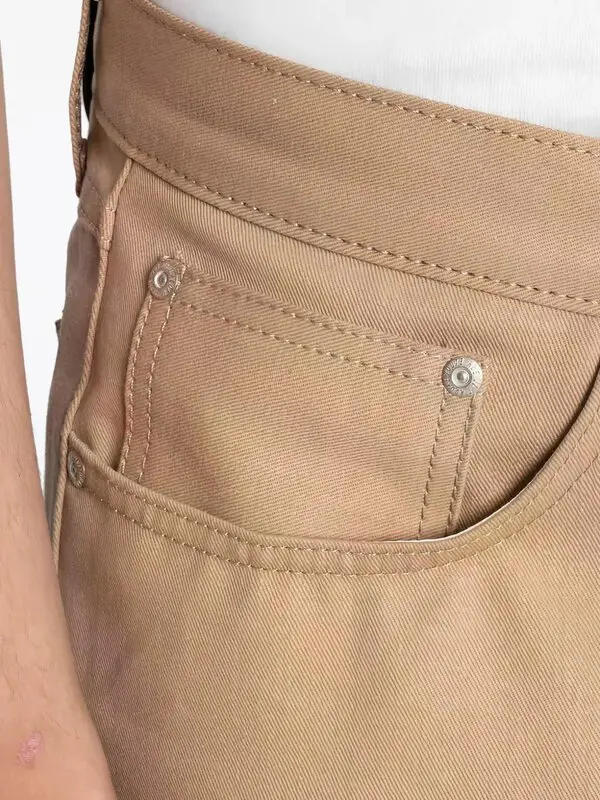 Naked & Famous Denim Selvedge Slacks Trousers - Neutrals