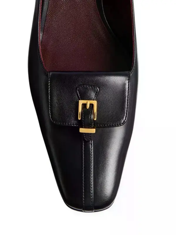 Khaite Celia Pocket Pumps - Black