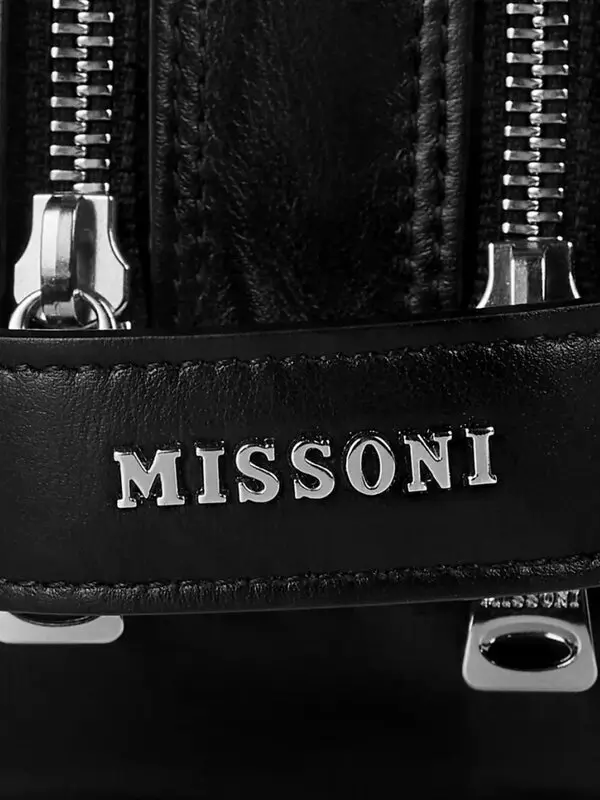 Missoni Logo-pattern Pouch