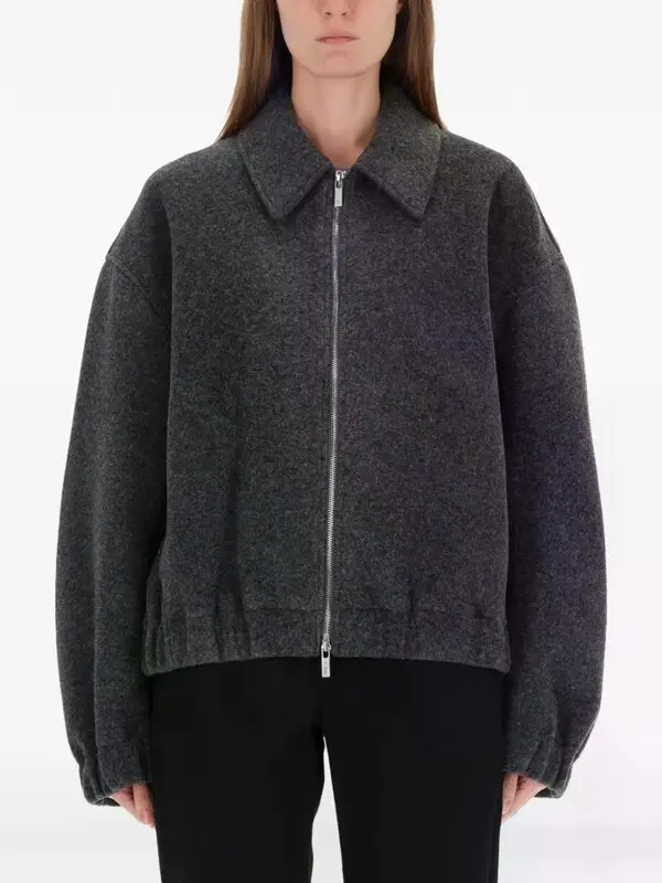 Helmut Lang Zip-up Oversized Jacket