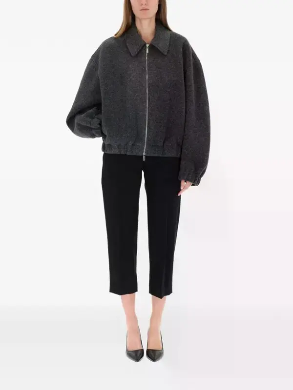 Helmut Lang Zip-up Oversized Jacket