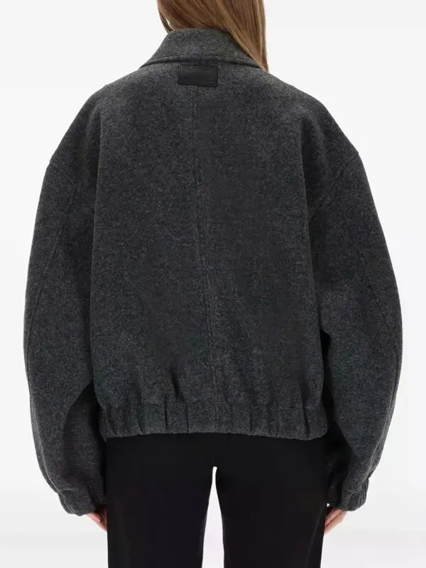 Helmut Lang Zip-up Oversized Jacket
