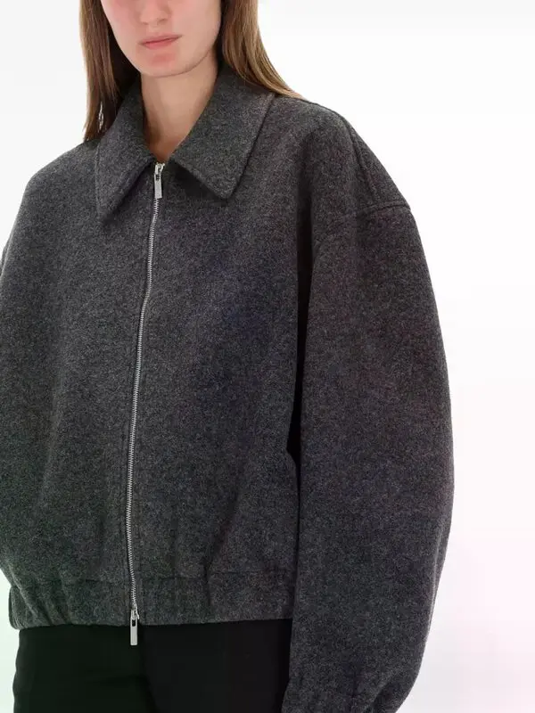 Helmut Lang Zip-up Oversized Jacket
