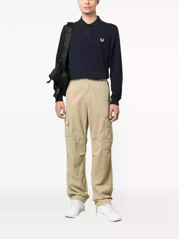Fred Perry Long Sleeve Polo Shirt