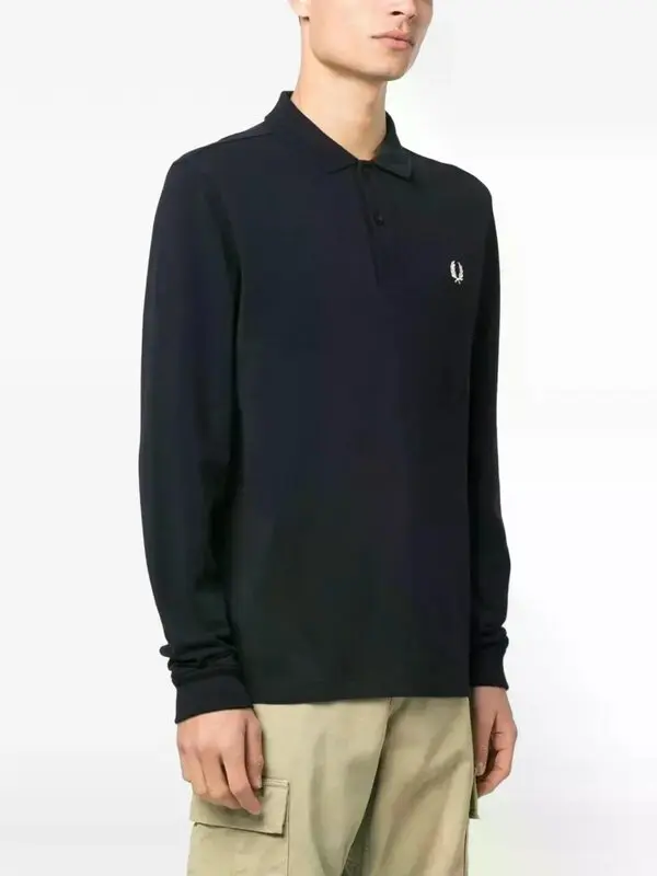 Fred Perry Long Sleeve Polo Shirt