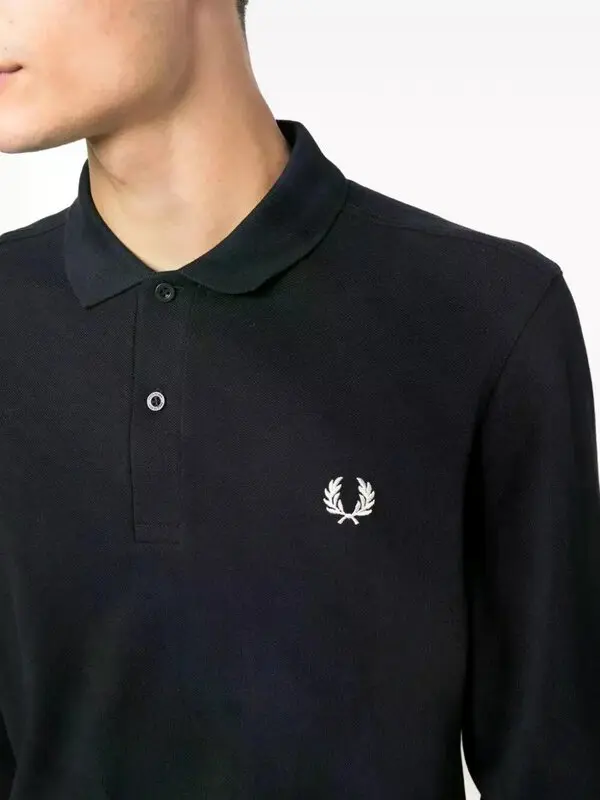 Fred Perry Long Sleeve Polo Shirt