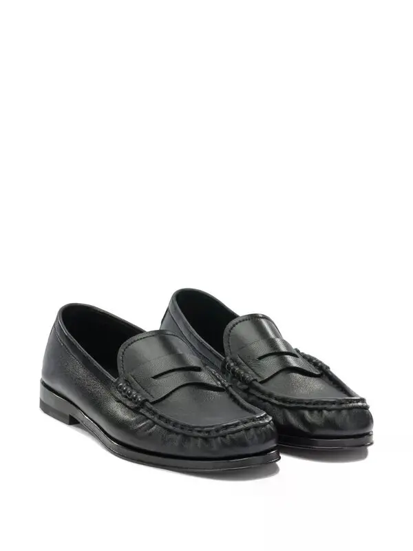 HENDERSON BARACCO Penny Loafers - Black