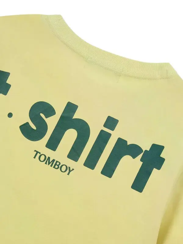 STUDIO TOMBOY Back Print T-shirt - Yellow