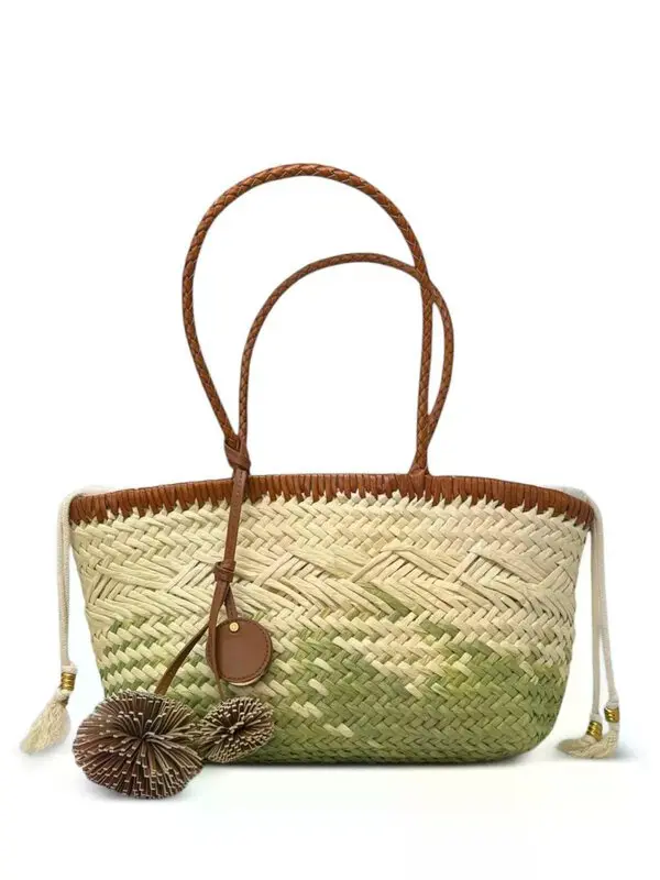 GIANNI CHIARINI Paloma Woven Braided-handle Shoulder Bag