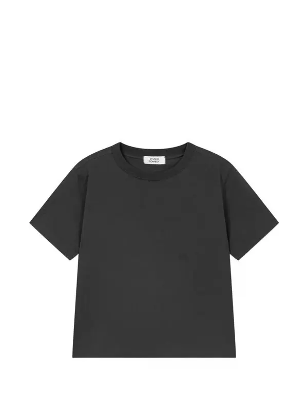 STUDIO TOMBOY Back Print T-shirt - Black