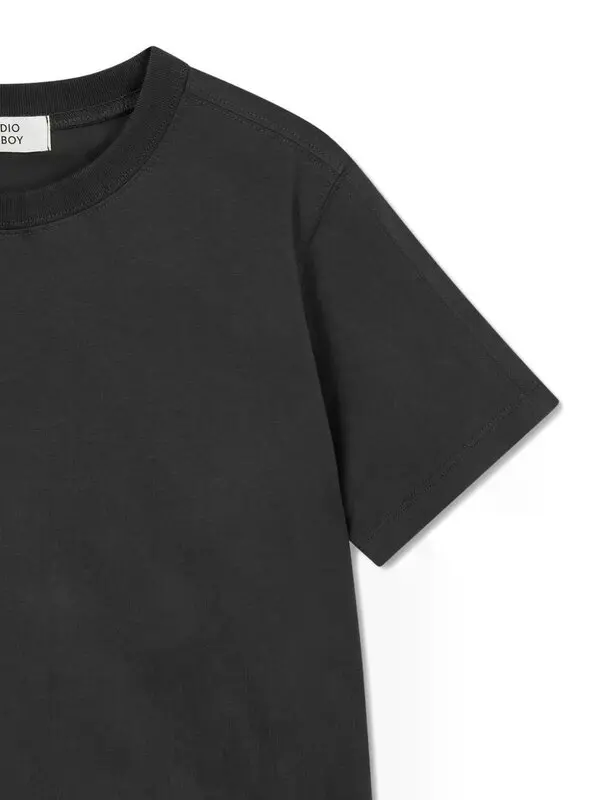 STUDIO TOMBOY Back Print T-shirt - Black