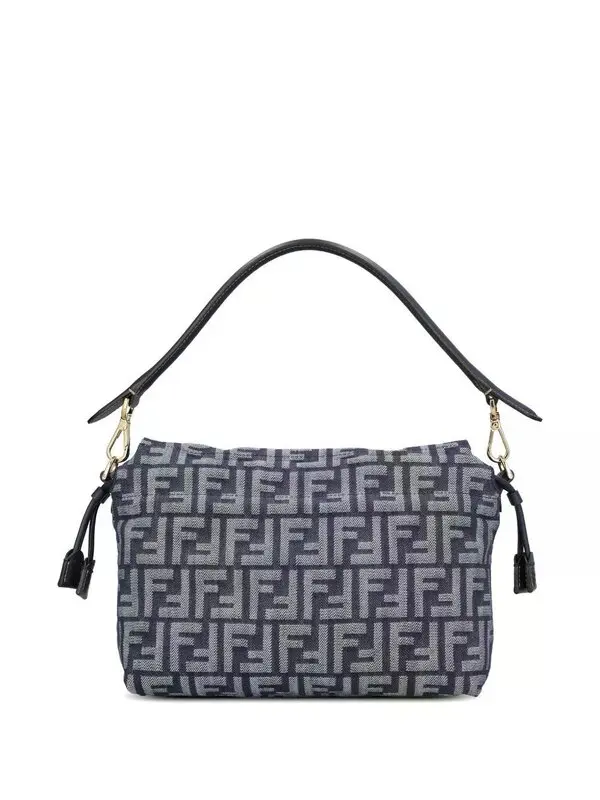 Fendi Logo Shoulder Bag - Blue