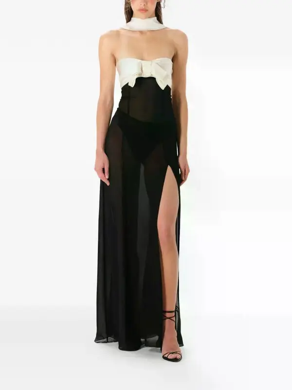 MANURI Strapless Maxi Dress