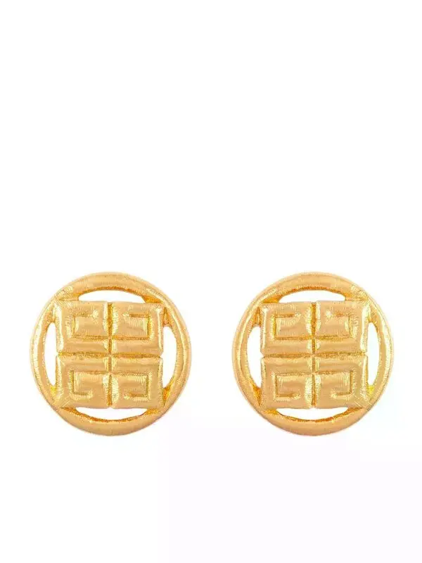 Givenchy 1980s 4g Clip-on Earrings - Gold