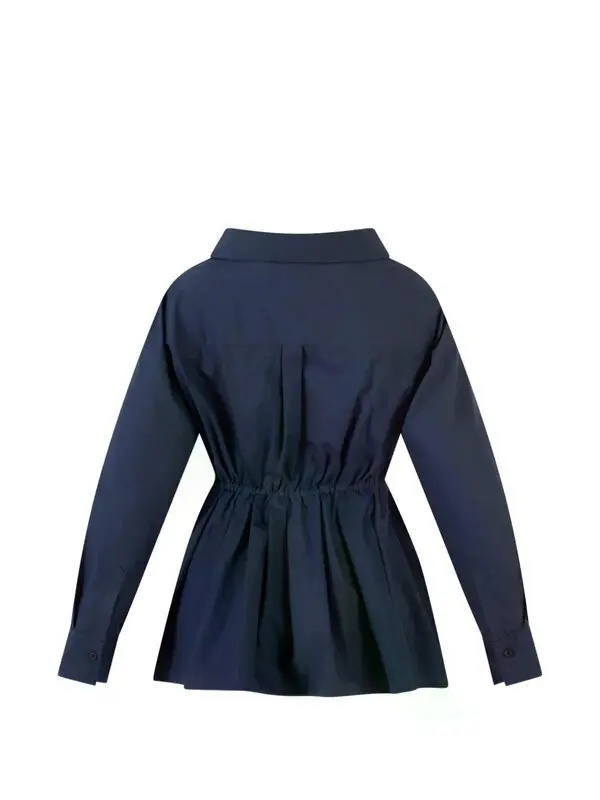 Rosie Assoulin Collared Pleated Shirt