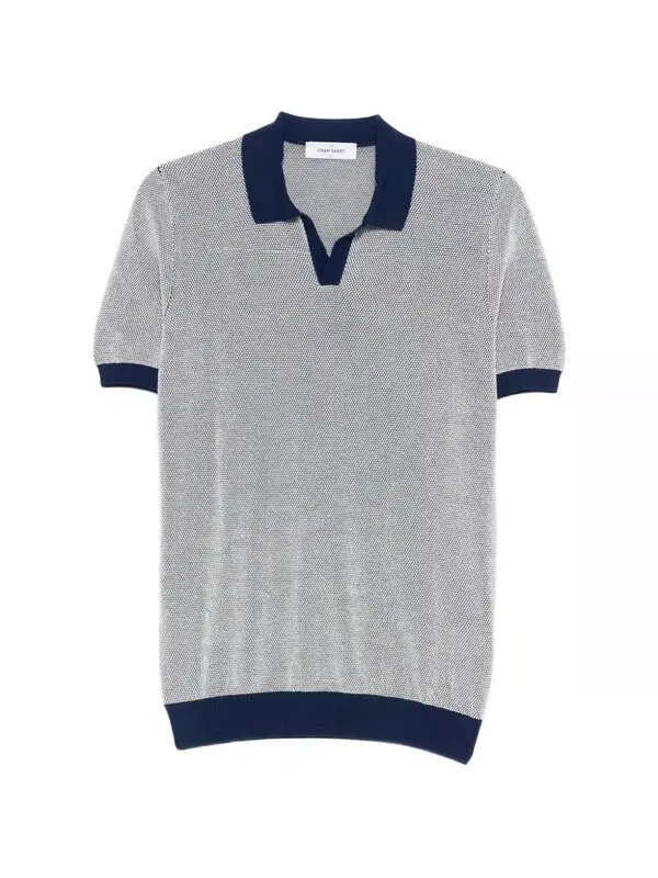 GRAN SASSO Textured T-shirt