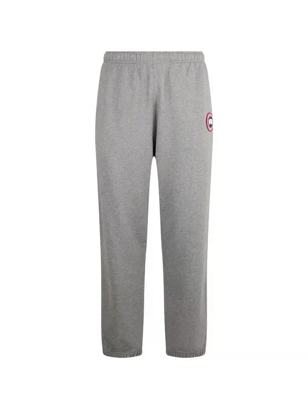 Canada Goose Rove Logo-patch Cotton Track Pants - Grey