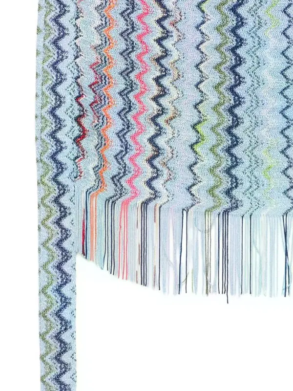 Missoni Zigzag Fringed Beach Cover-up
