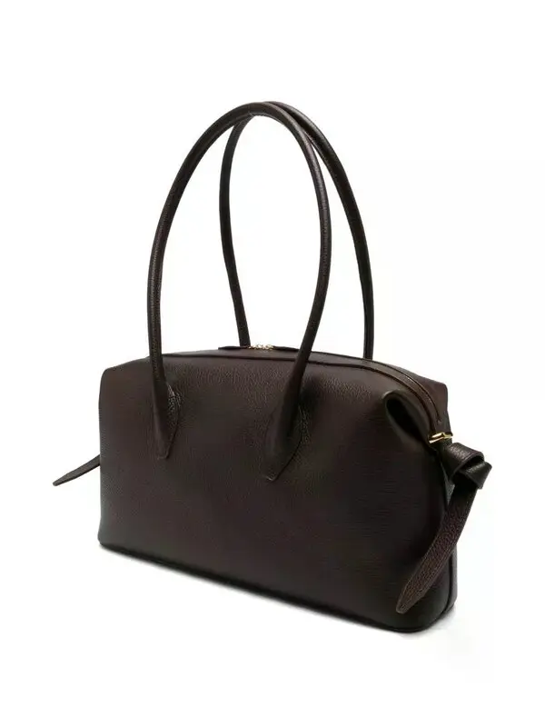 Yuzefi Brioche Duffle Top-handle Tote Bag - Brown