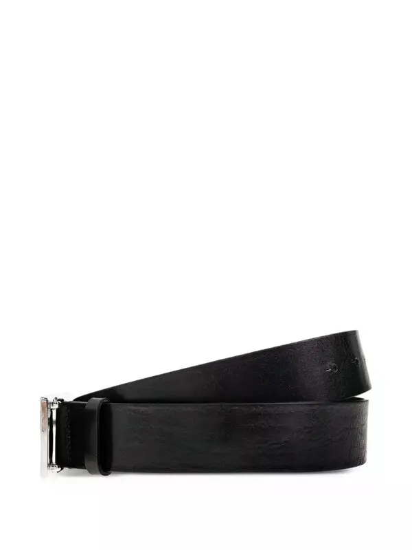 Dsquared2 Logo-plaque Leather Belt