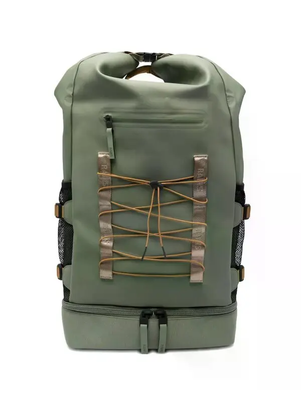 Rains Large Rolltop Backpack - Green
