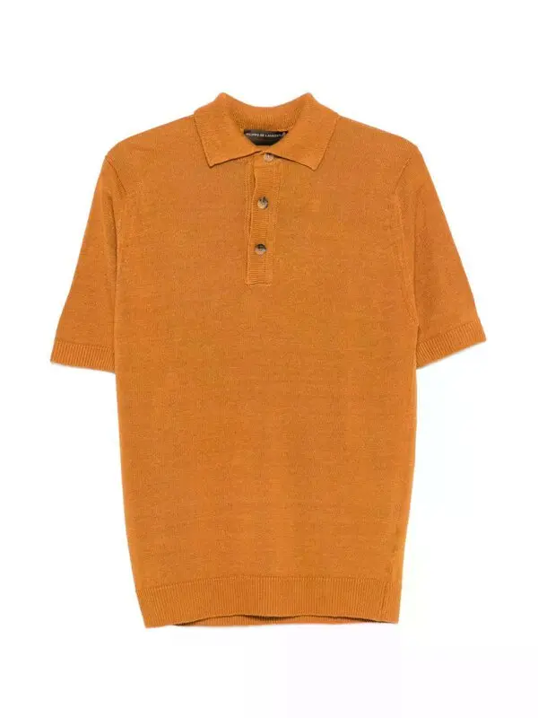FILIPPO DE LAURENTIIS Knitted Polo Shirt