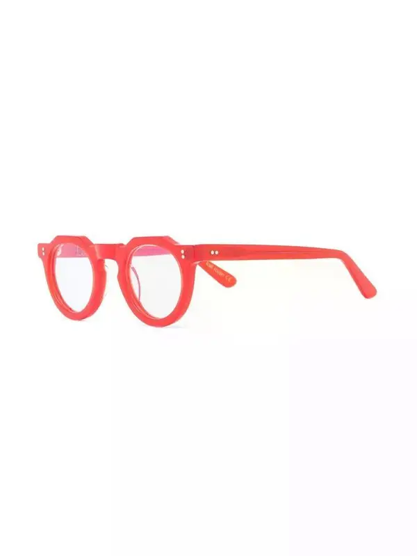LESCA Round-frame Optical Glasses