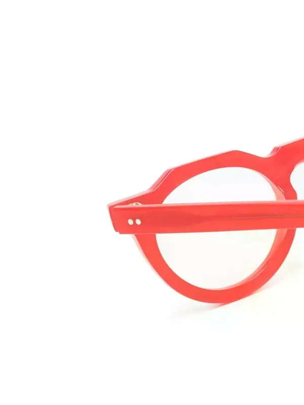 LESCA Round-frame Optical Glasses
