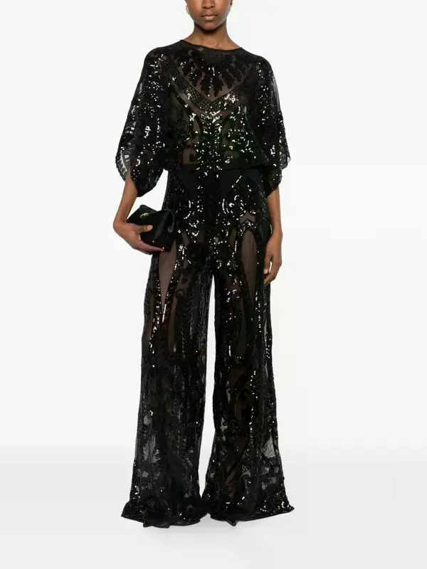 Norma Kamali Round-neck Jumpsuit