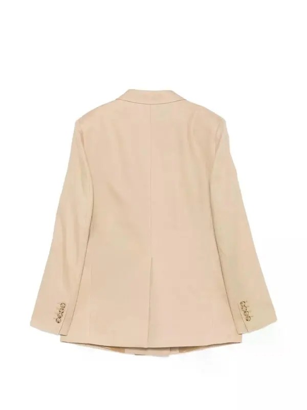 MANUEL RITZ Double-breasted Jacket - Neutrals