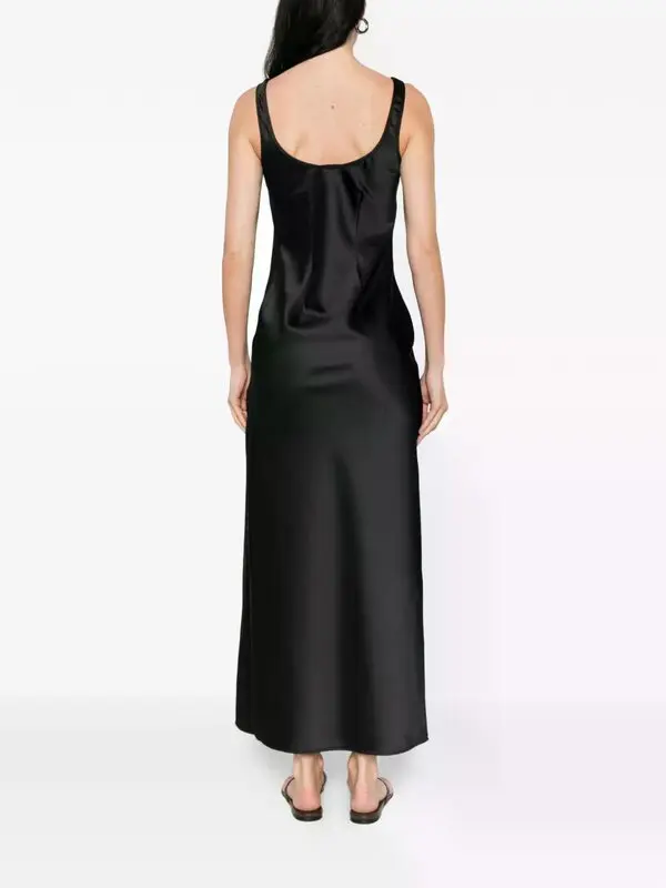 MANUEL RITZ Square-neck Slit Dress