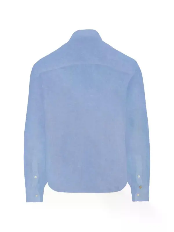 Jacob Cohen Linen Shirt - Blue