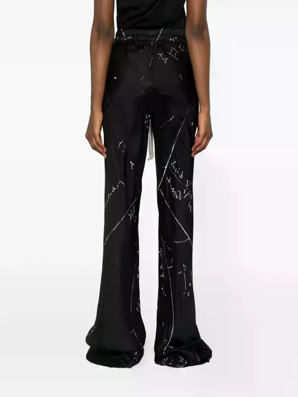 Rick Owens Drawstring Bias Trousers
