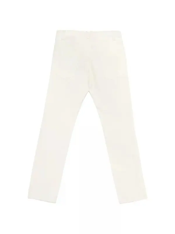 Versace 1990s Buttoned Trousers - Neutrals