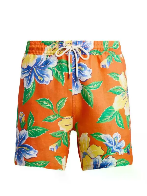 Polo Ralph Lauren Traveller Swim Shorts - Orange