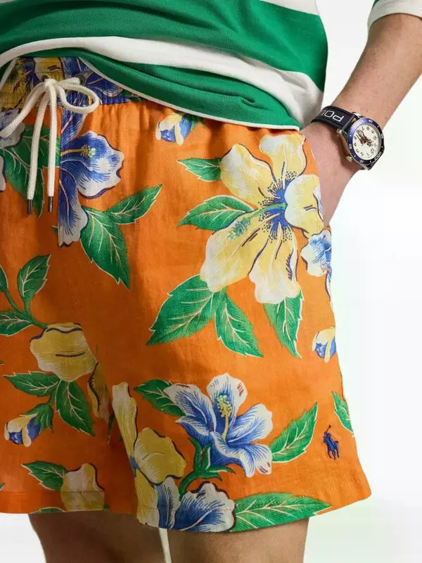 Polo Ralph Lauren Traveller Swim Shorts - Orange